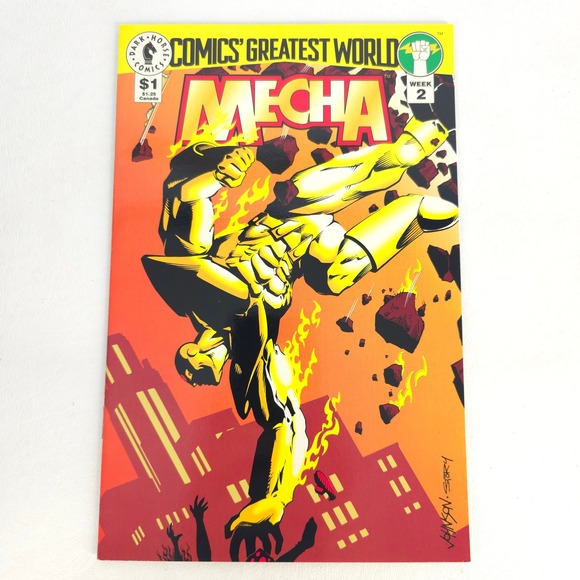 Dark Horse Comics | Accents | Mecha Week 2 Comics Greatest World Dark ...